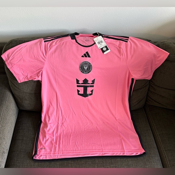 adidas | Shirts | Adidas Authentic Inter Miami Cf Pink Soccer Iu90 2024 ...